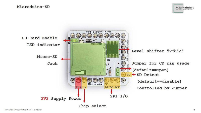 Microduino-Module SD/zh - Microduino Wikipedia